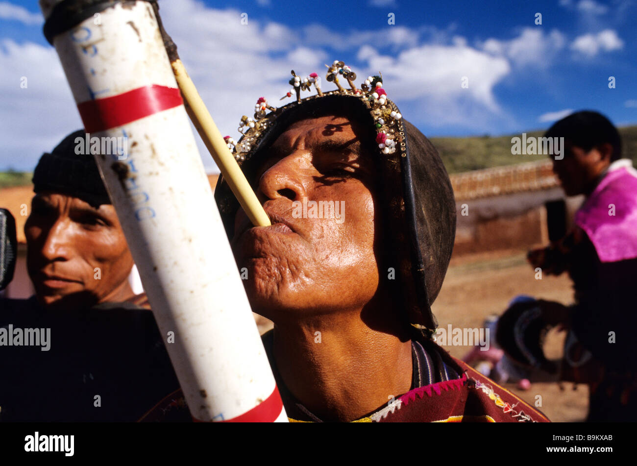 Bolivia, Chuquisaca department, Yamparaez province, Tarabuco, Tarabuco ...