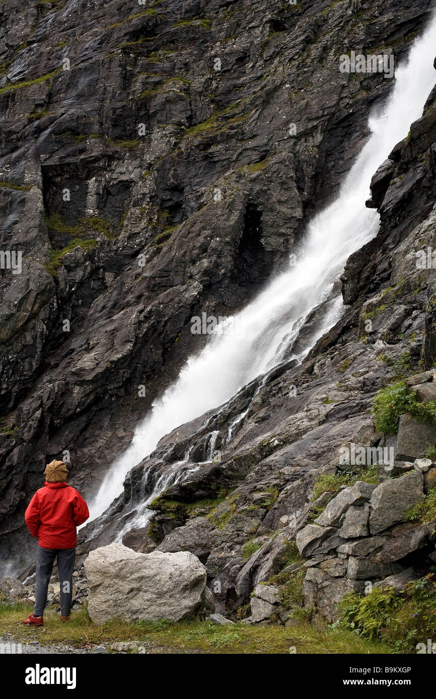 Geiranger hiking hi-res stock photography and images - Alamy