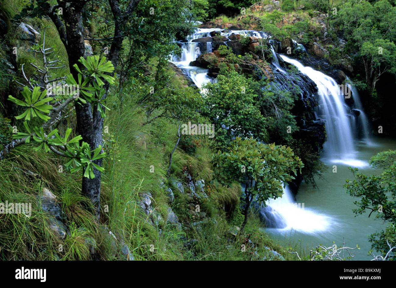 Benin, Atacora County, Natitingou, Kota Waterfall Stock Photo - Alamy