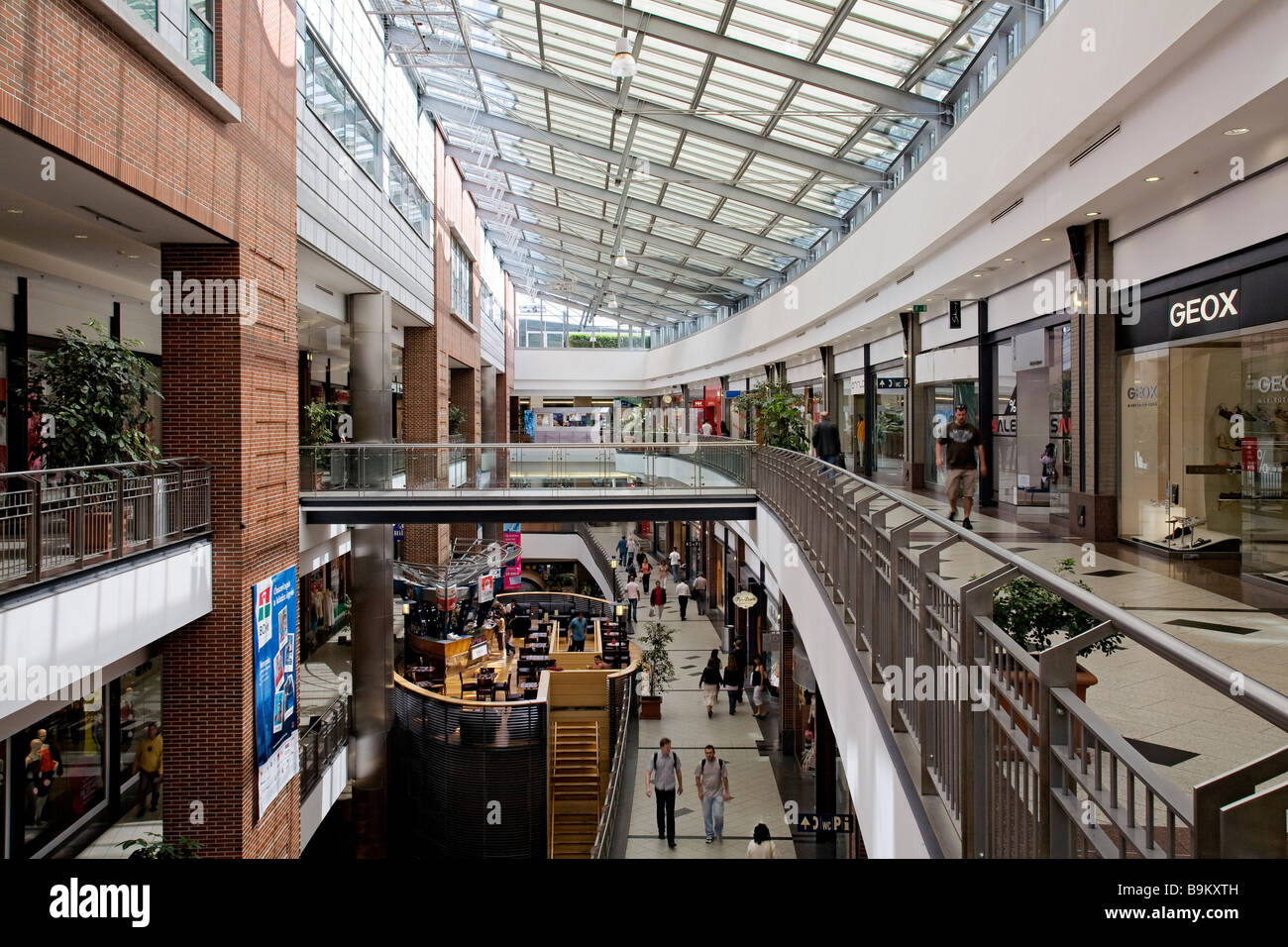 Hungary, Budapest, Pest, West End City Center shopping mall Stock Photo ...