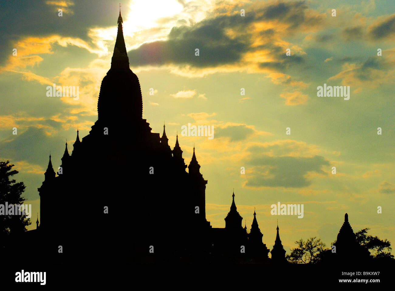 The temples of Bagan Stock Photo - Alamy