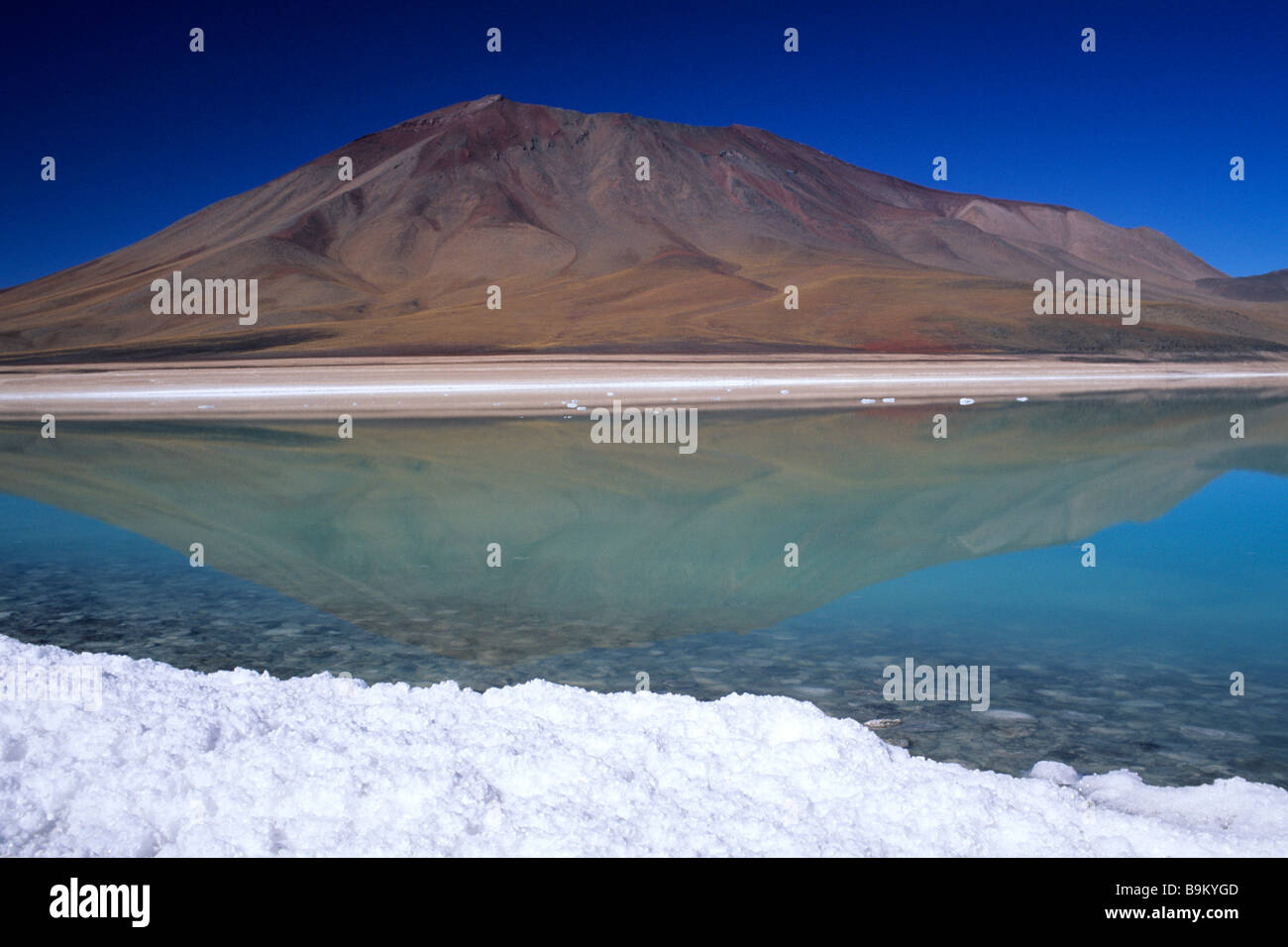 Bolivia, Potosi department, Sur Lipez province, Juriques volcano and ...