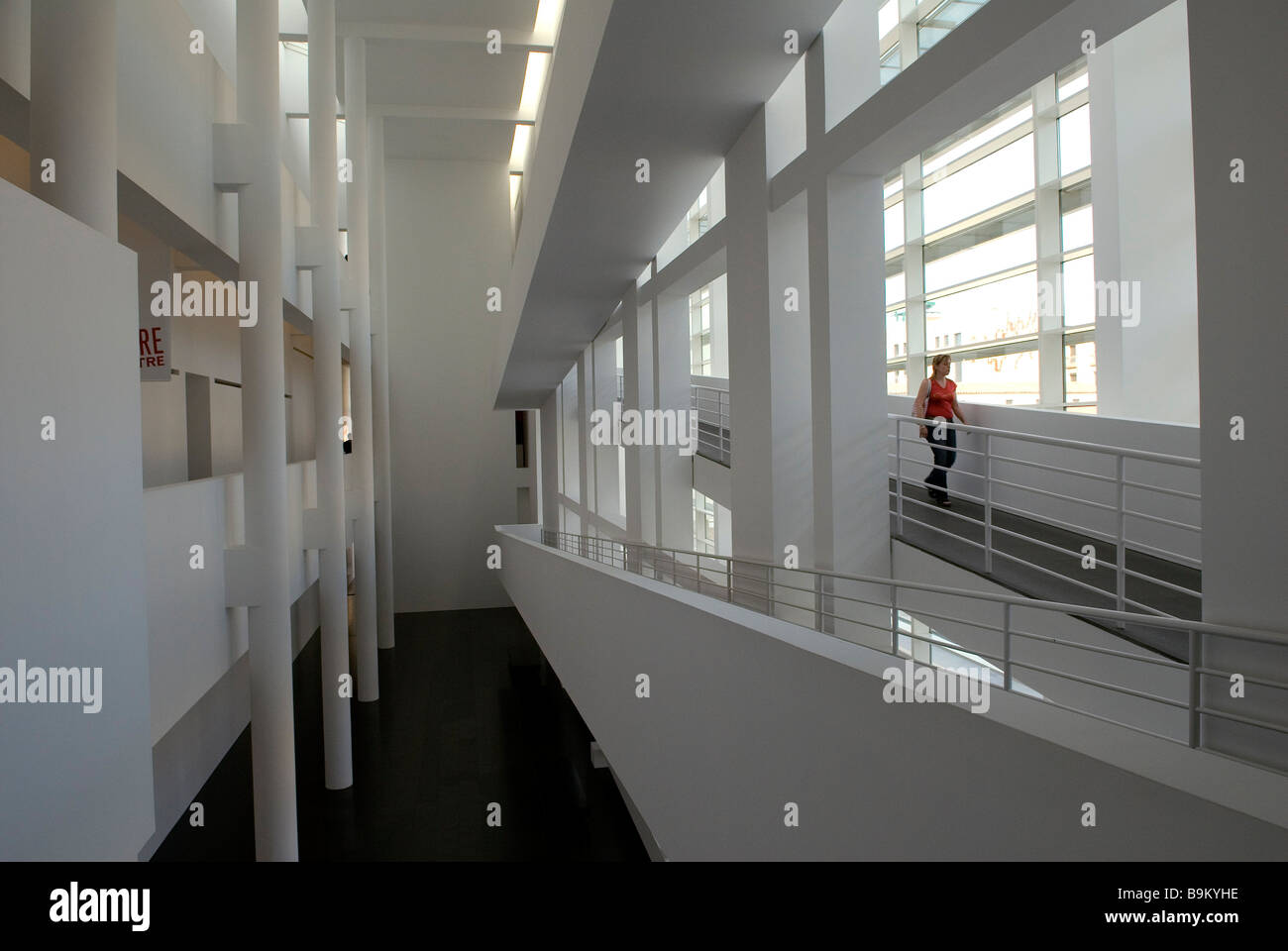 Spain, Catalonia, Barcelona, Raval district, the Contemporary Art ...