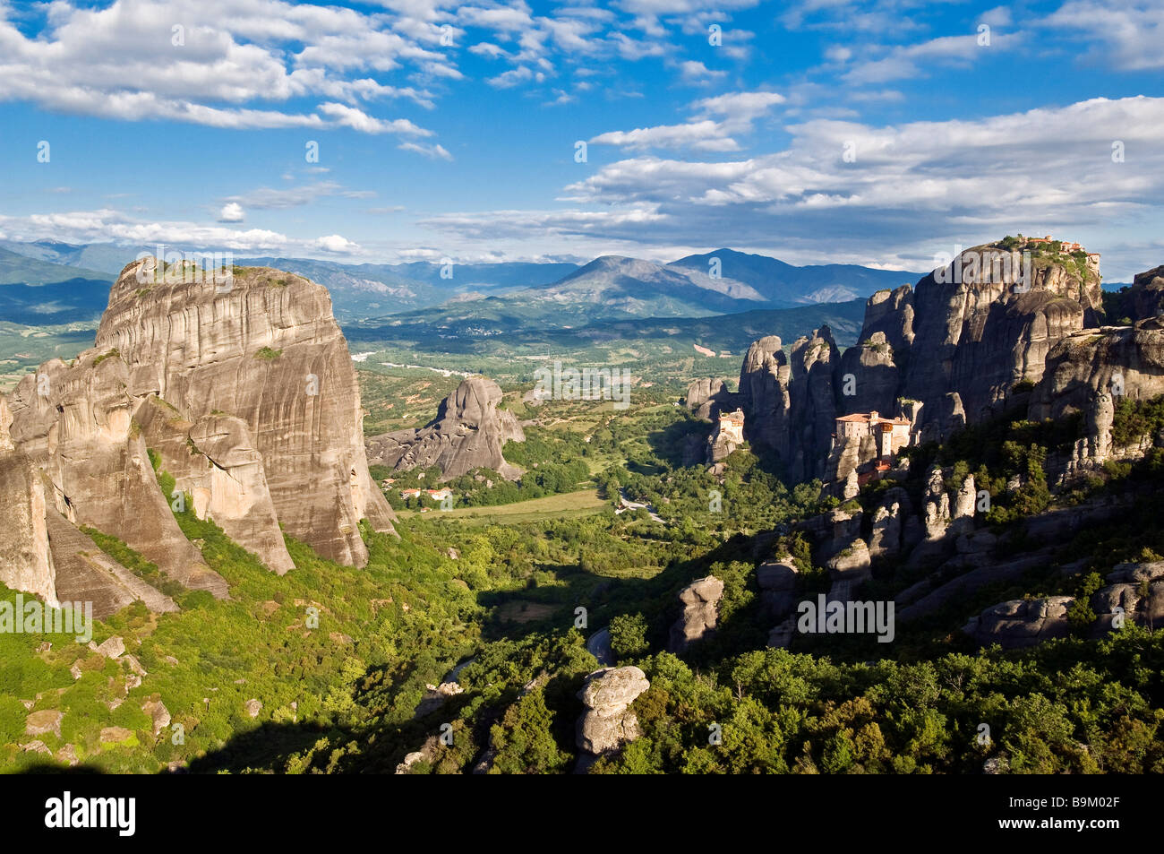 Greece, Thessaly, Meteora classified as World Heritage by UNESCO ...