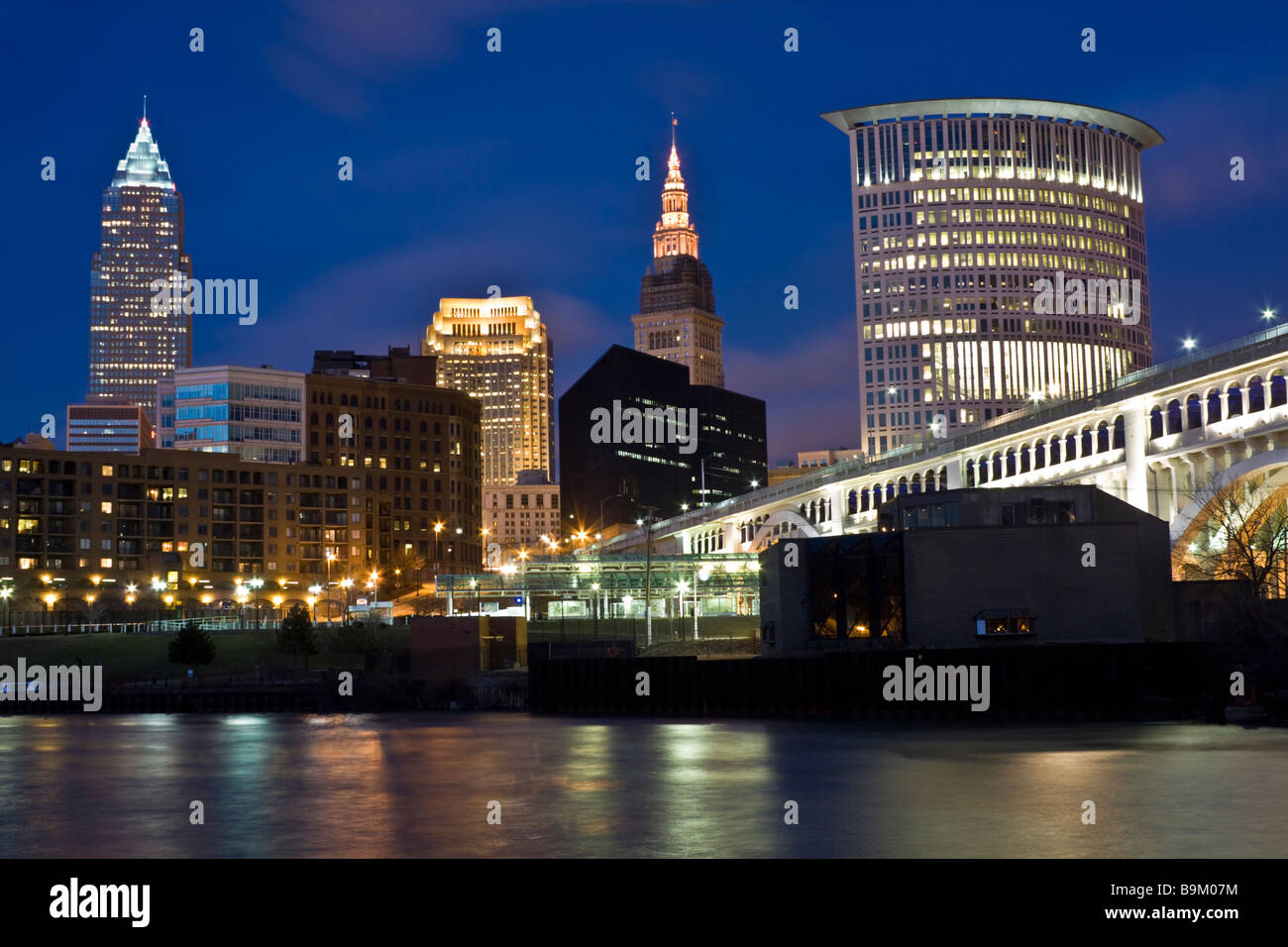 Cleveland skyline hi-res stock photography and images - Alamy