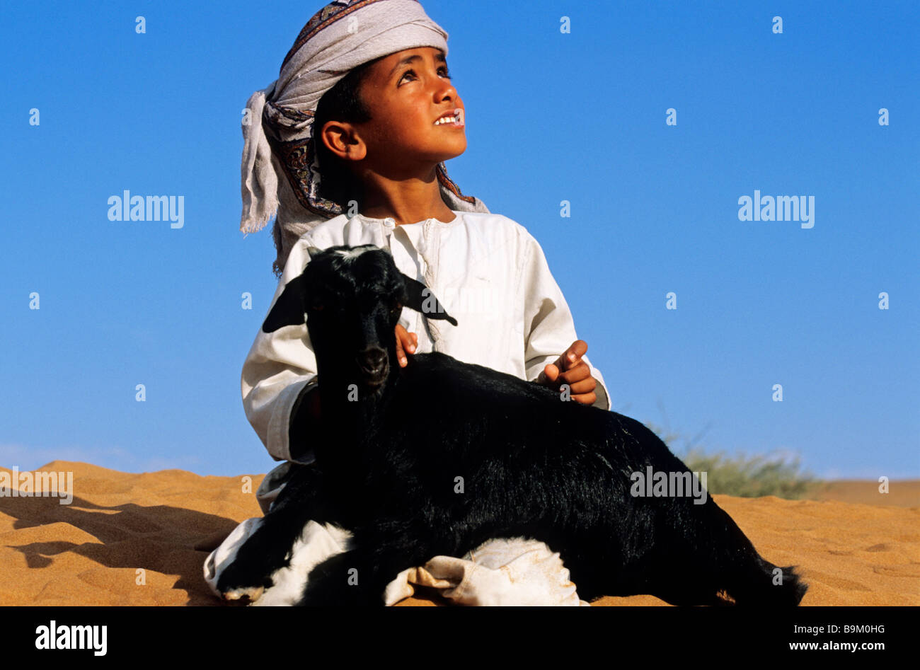 Boy goat oman hi-res stock photography and images - Alamy
