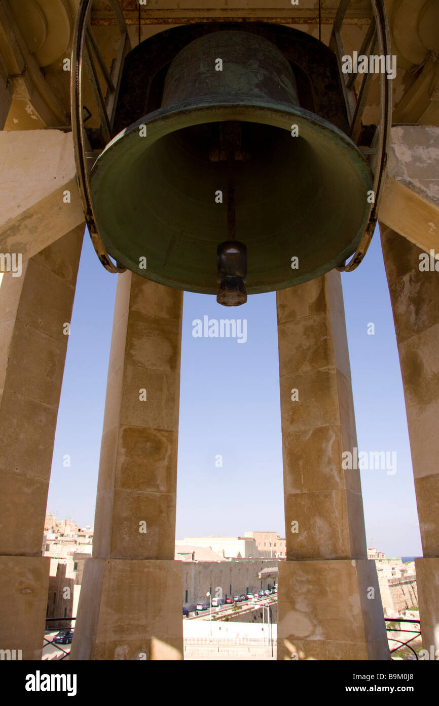 Siege Bell Grand Harbour Valletta Stock Photo - Alamy