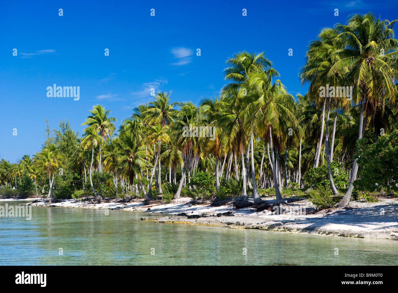 France, French Polynesia, Marquesas Archipelago, Rangiroa atoll Stock ...