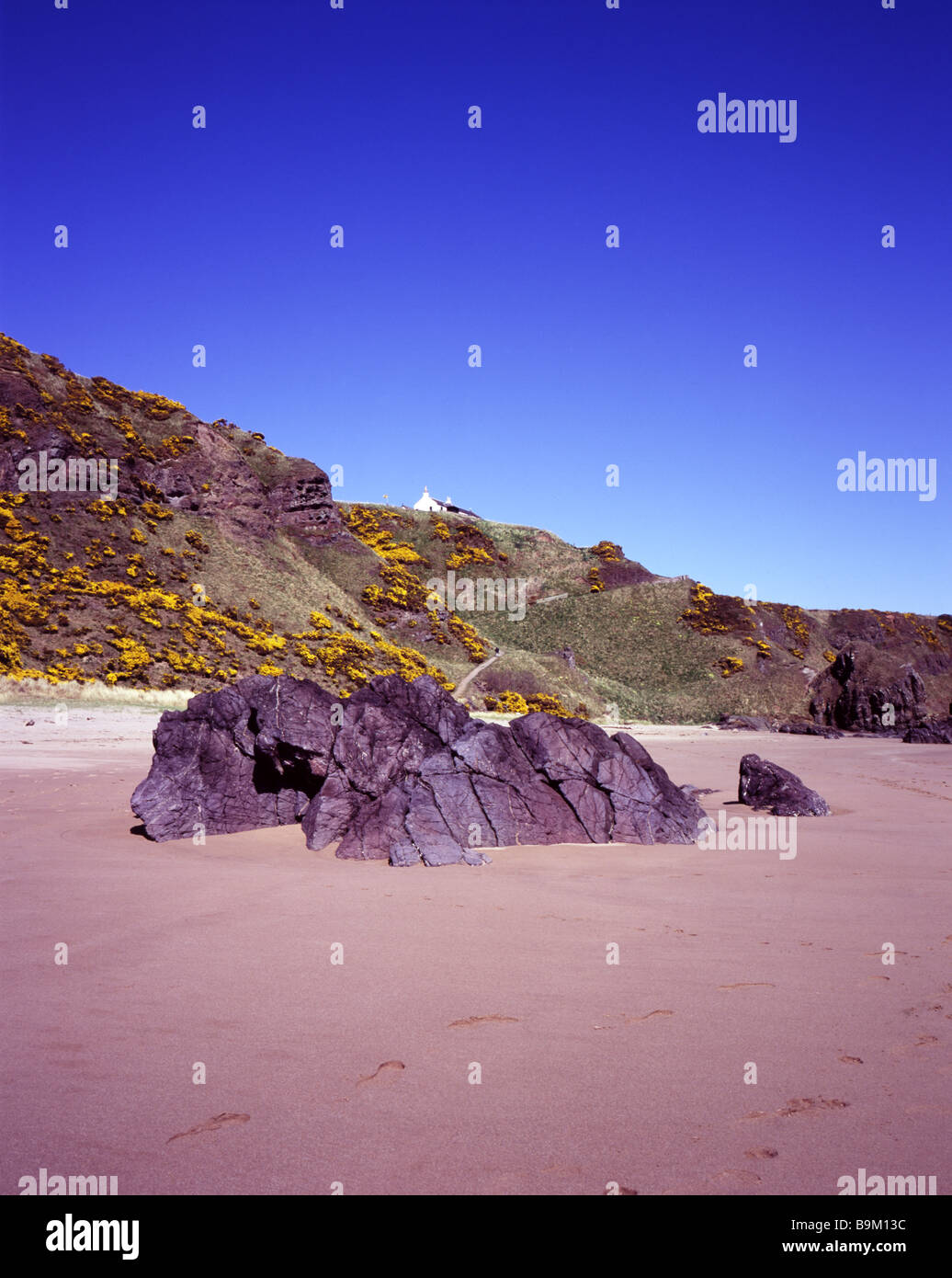 St Cyrus beach near Montrose, Scotland, UK Stock Photo - Alamy