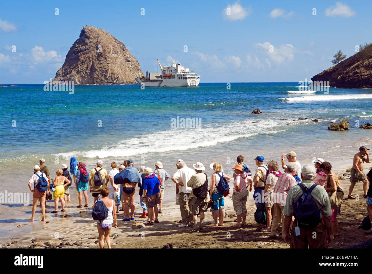 France, French Polynesia, Marquesas Archipelago, cruise on Aranui III ...