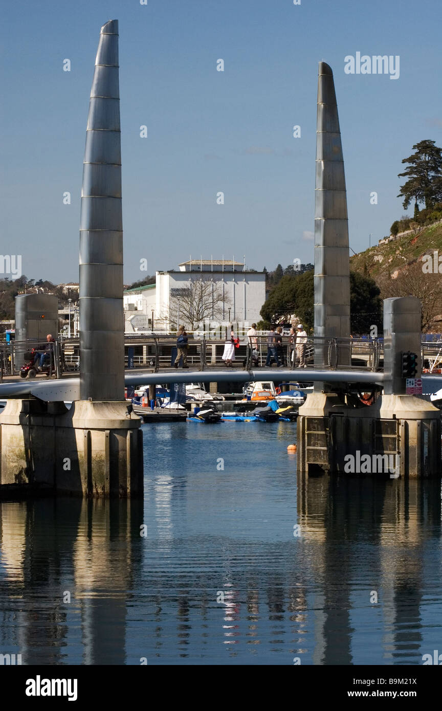 Torquay harbour bridge hi-res stock photography and images - Alamy