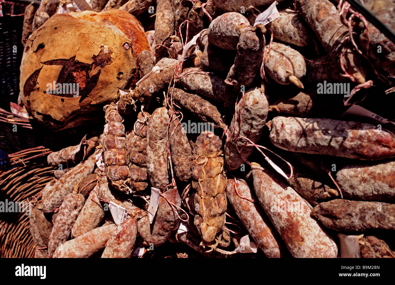 Local salamis hi-res stock photography and images - Alamy