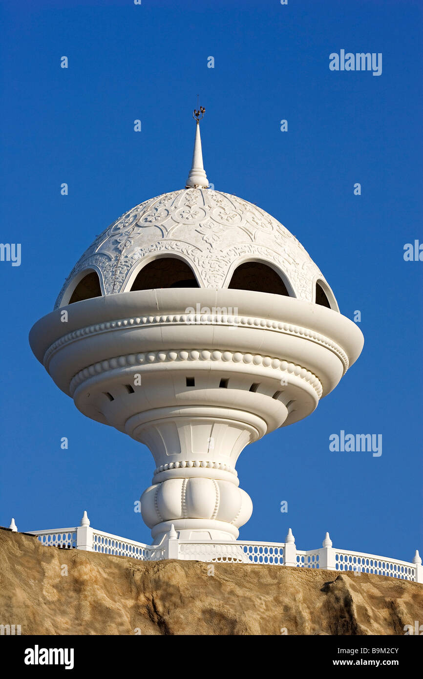 Oman Sultanate, Muscat, Riyam Park, monument in the shape of a giant ...
