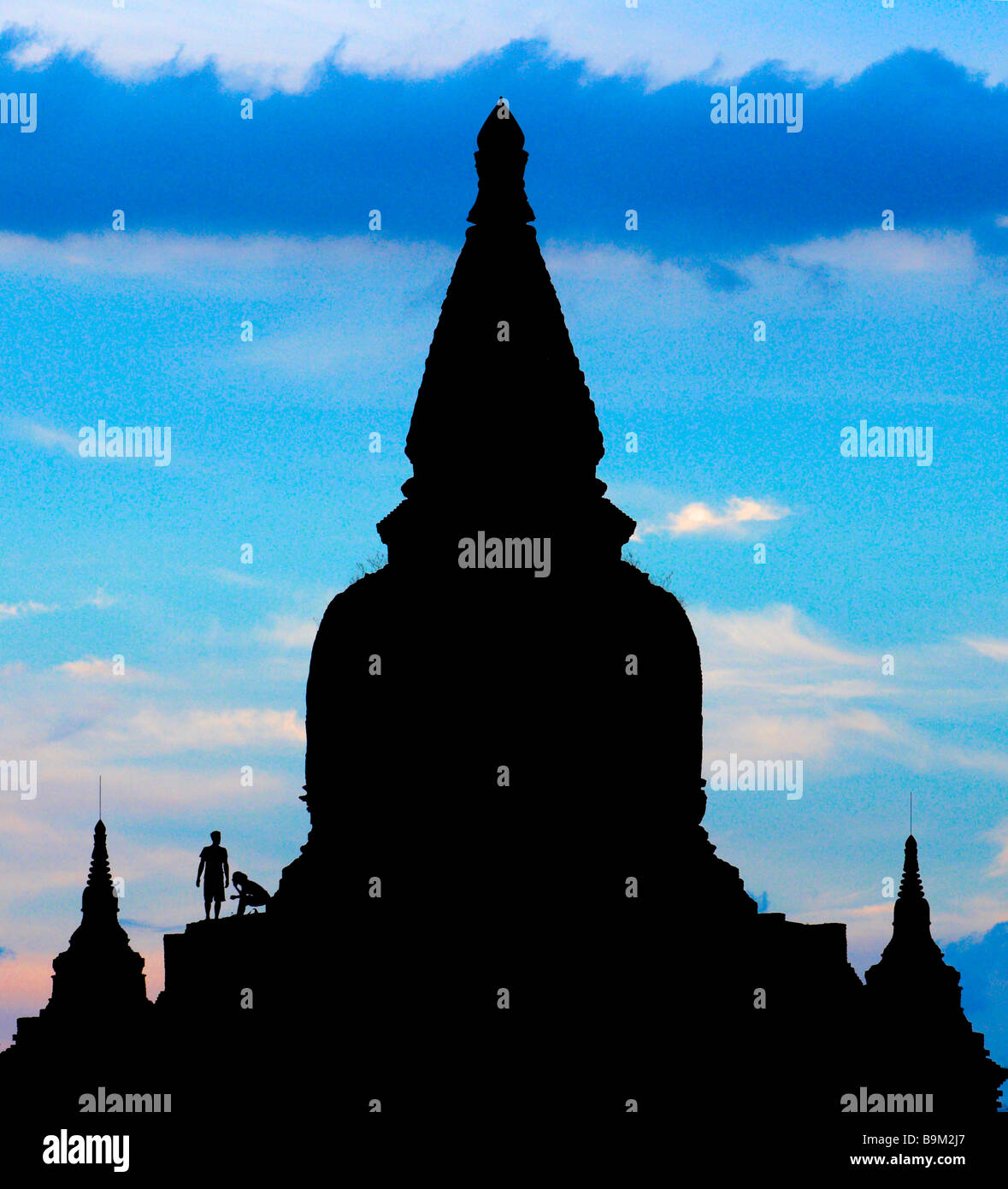 The temples of Bagan Stock Photo - Alamy