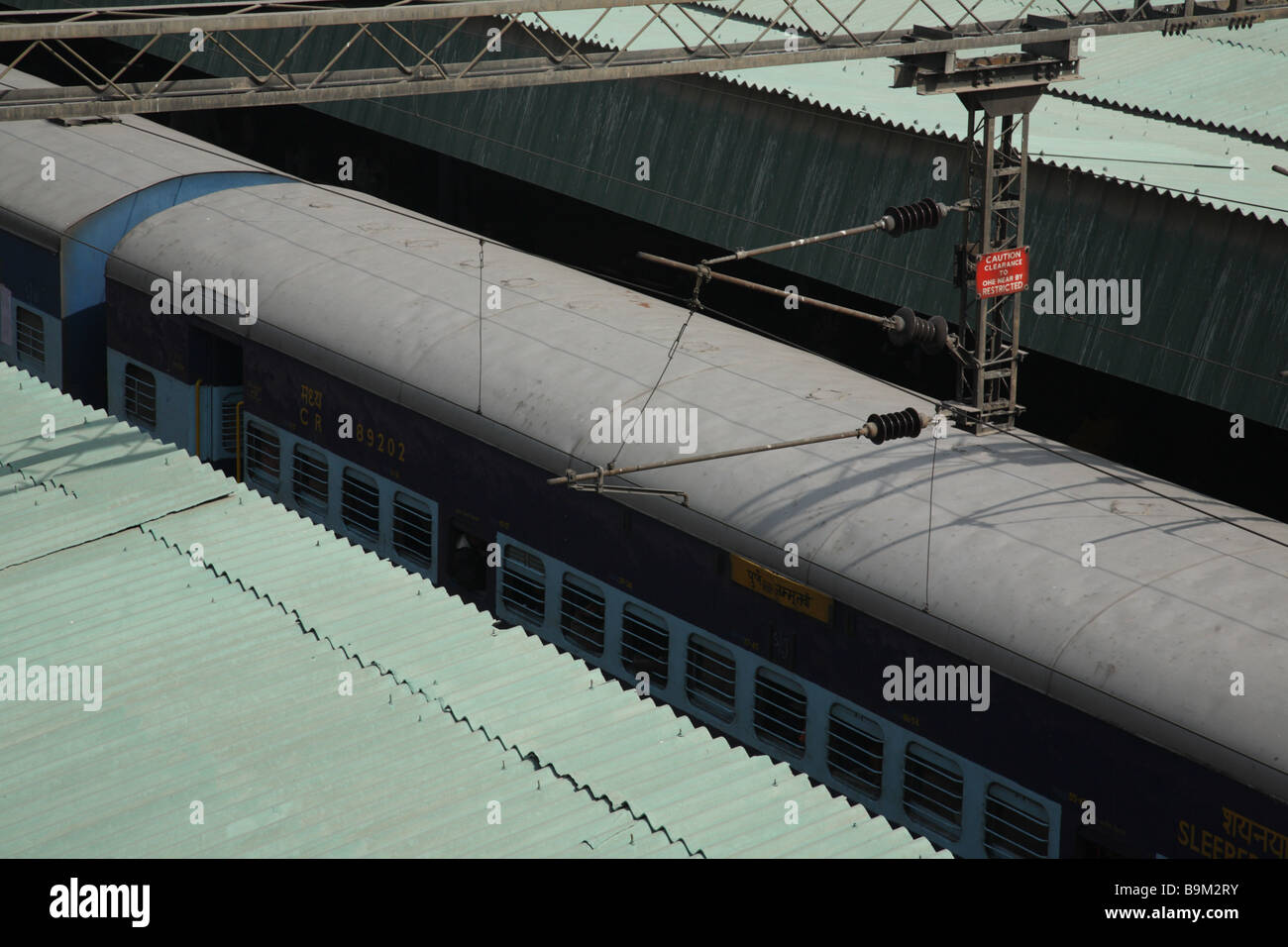 Top view train india hi-res stock photography and images - Alamy