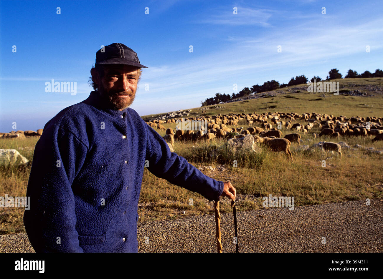 France, Vaucluse, Mont Ventoux at 6 263,12 ft, Mr Michel Menager ...