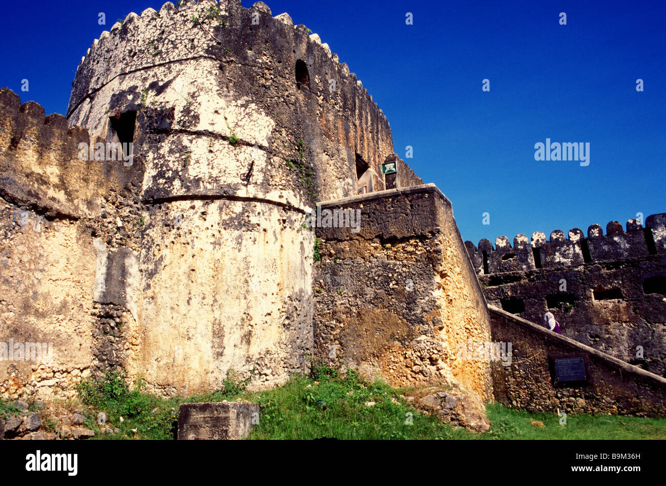 old fort old stone town zanzibar tanzania Stock Photo - Alamy