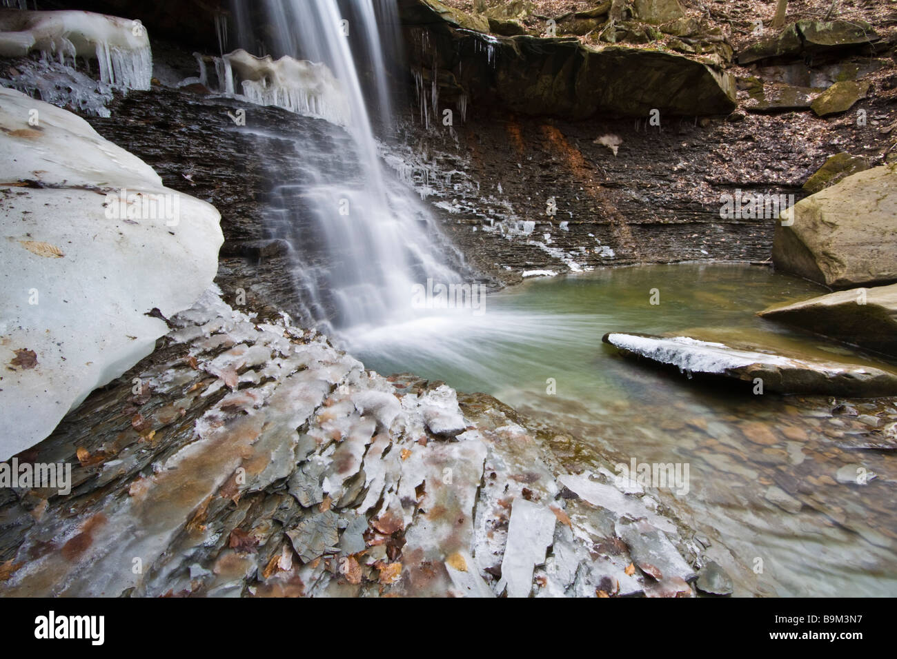 Blue hen falls cuyahoga valley hi-res stock photography and images - Alamy