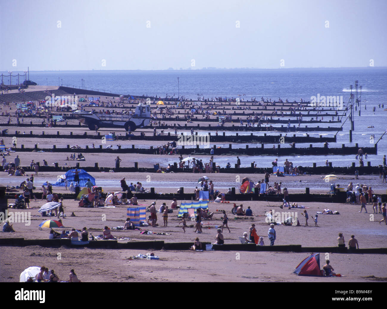 The beach at Hunstanton, Norfolk Stock Photo - Alamy
