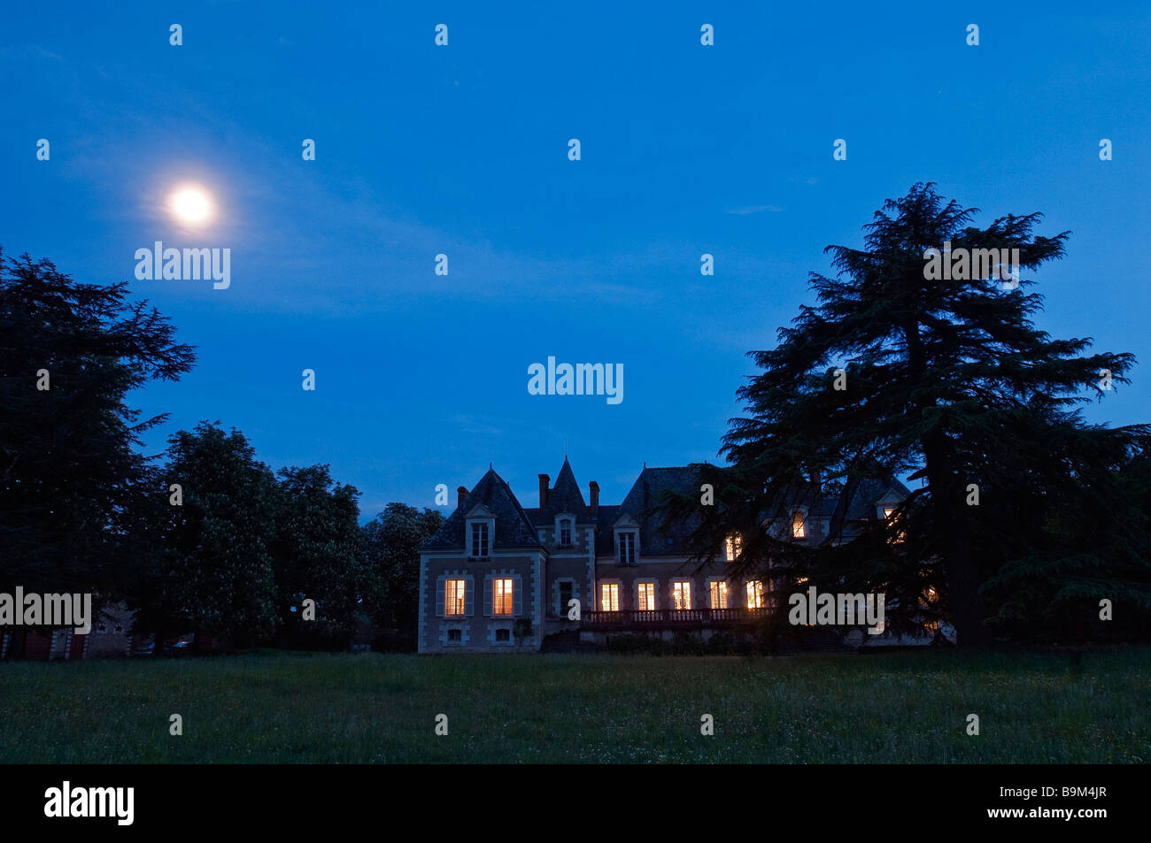 France, Loir et Cher, Les Montils, Le Chateau de Frileuse bed and ...