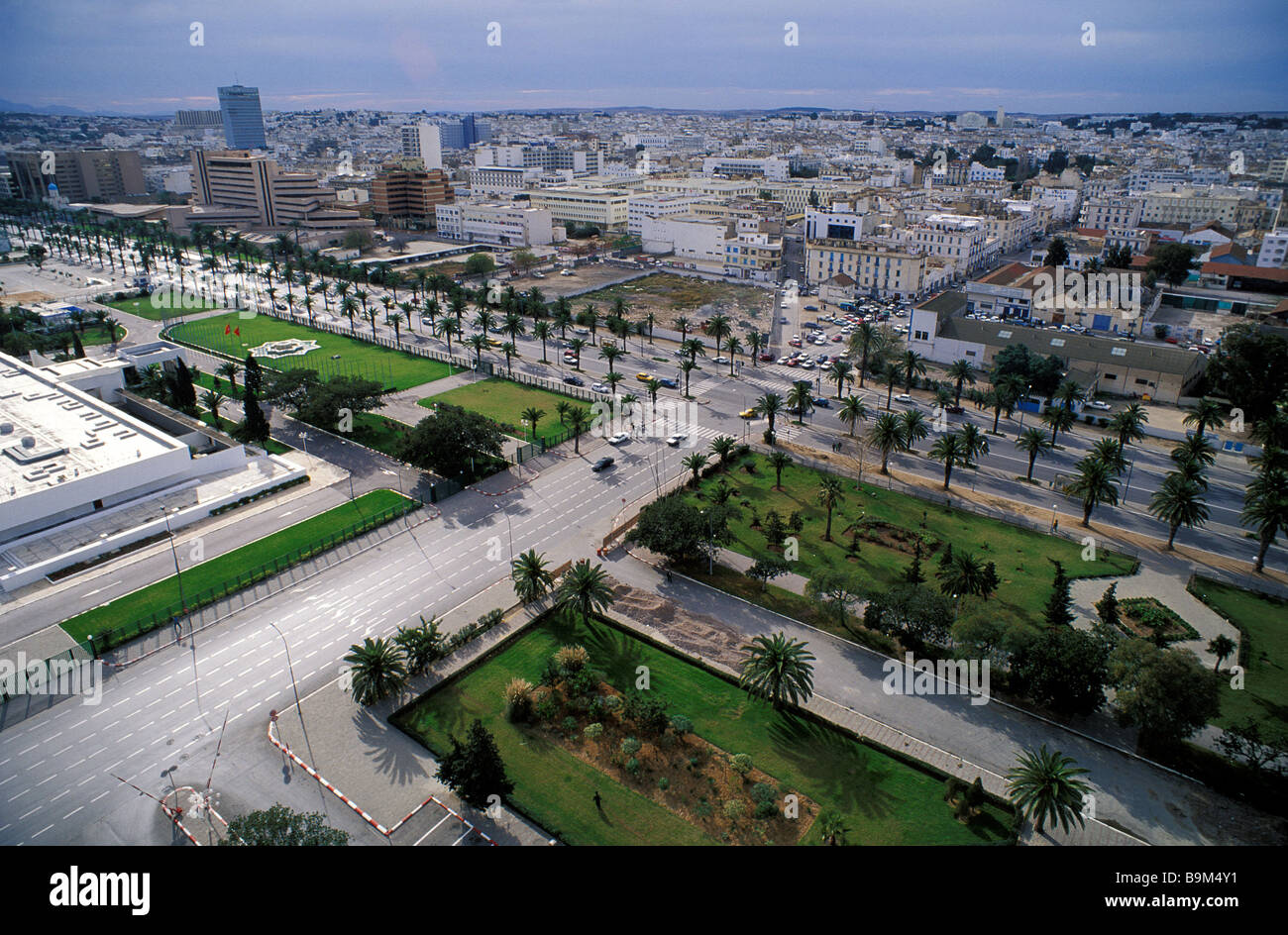 Tunisia, Tunis, the new town Stock Photo - Alamy