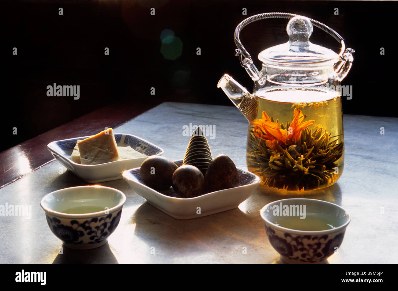 China, tea time Stock Photo - Alamy