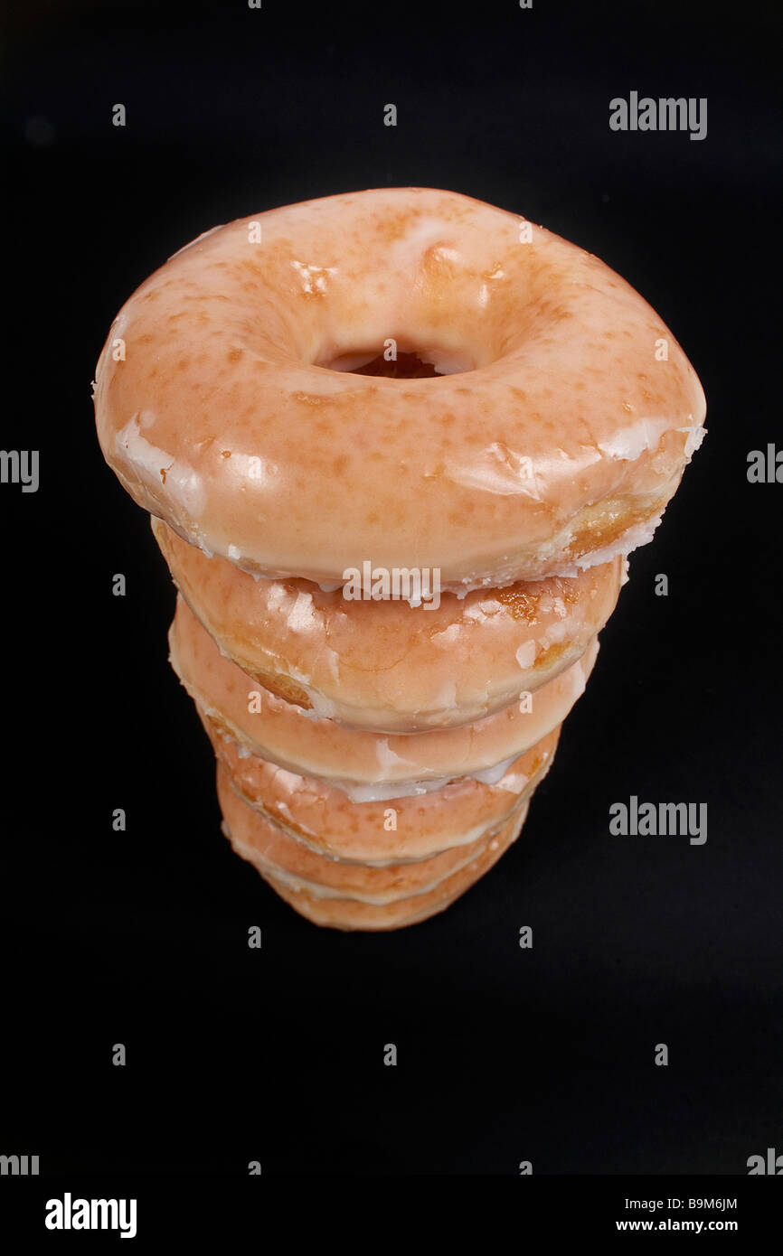 pile of krispy kreme doughnuts Stock Photo - Alamy