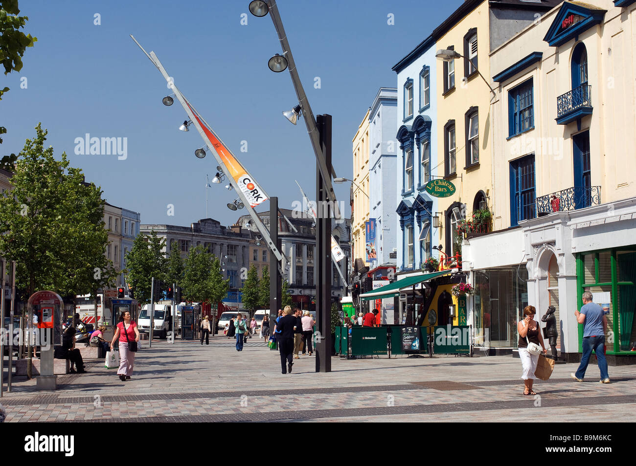 Ireland, County Cork, Cork, Patrick Street Stock Photo - Alamy