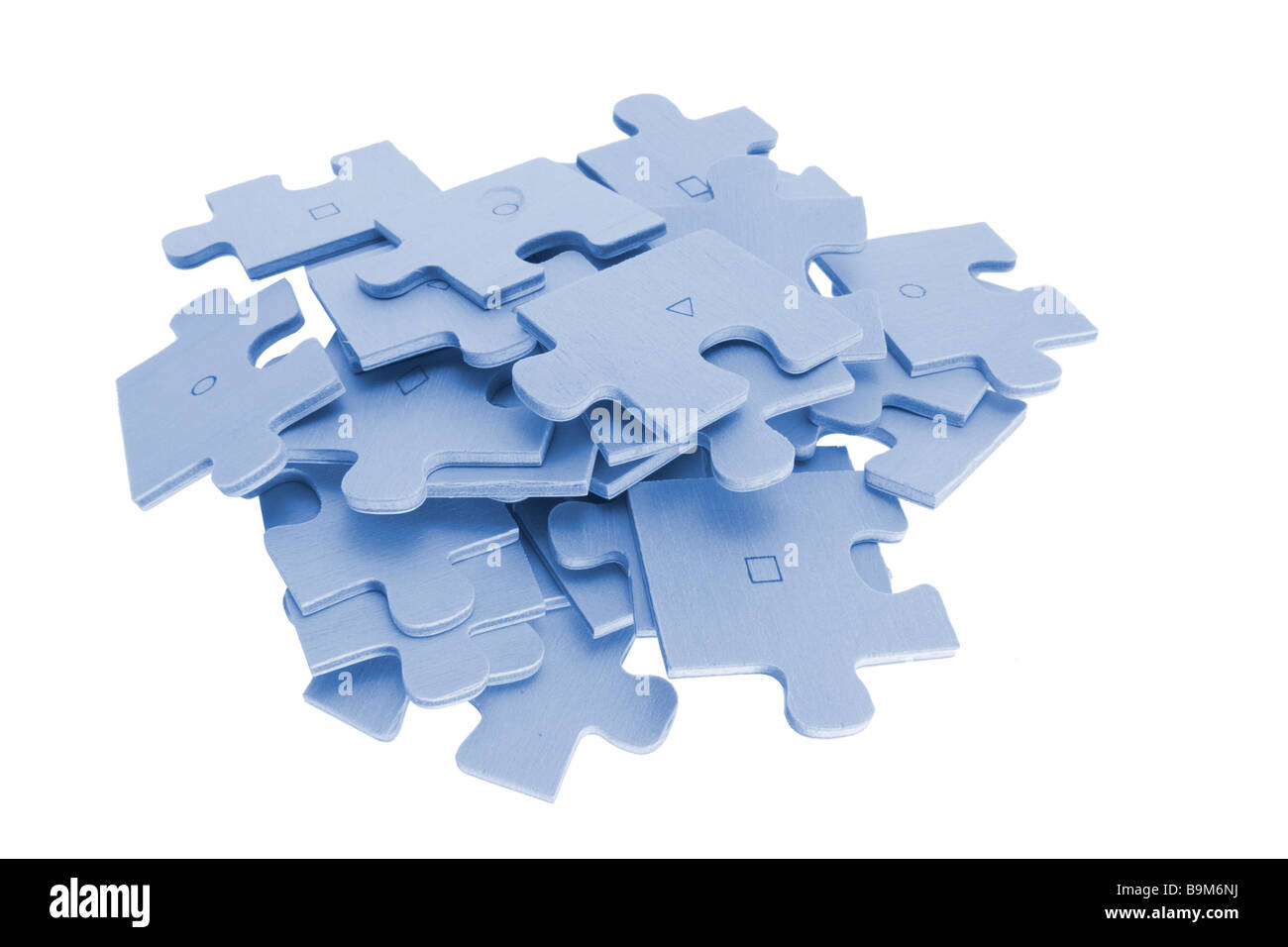 Blue Jigsaw Puzzle Pieces Stock Photo - Alamy Blue Jigsaw Puzzle Pieces Stock Photo - Alamy