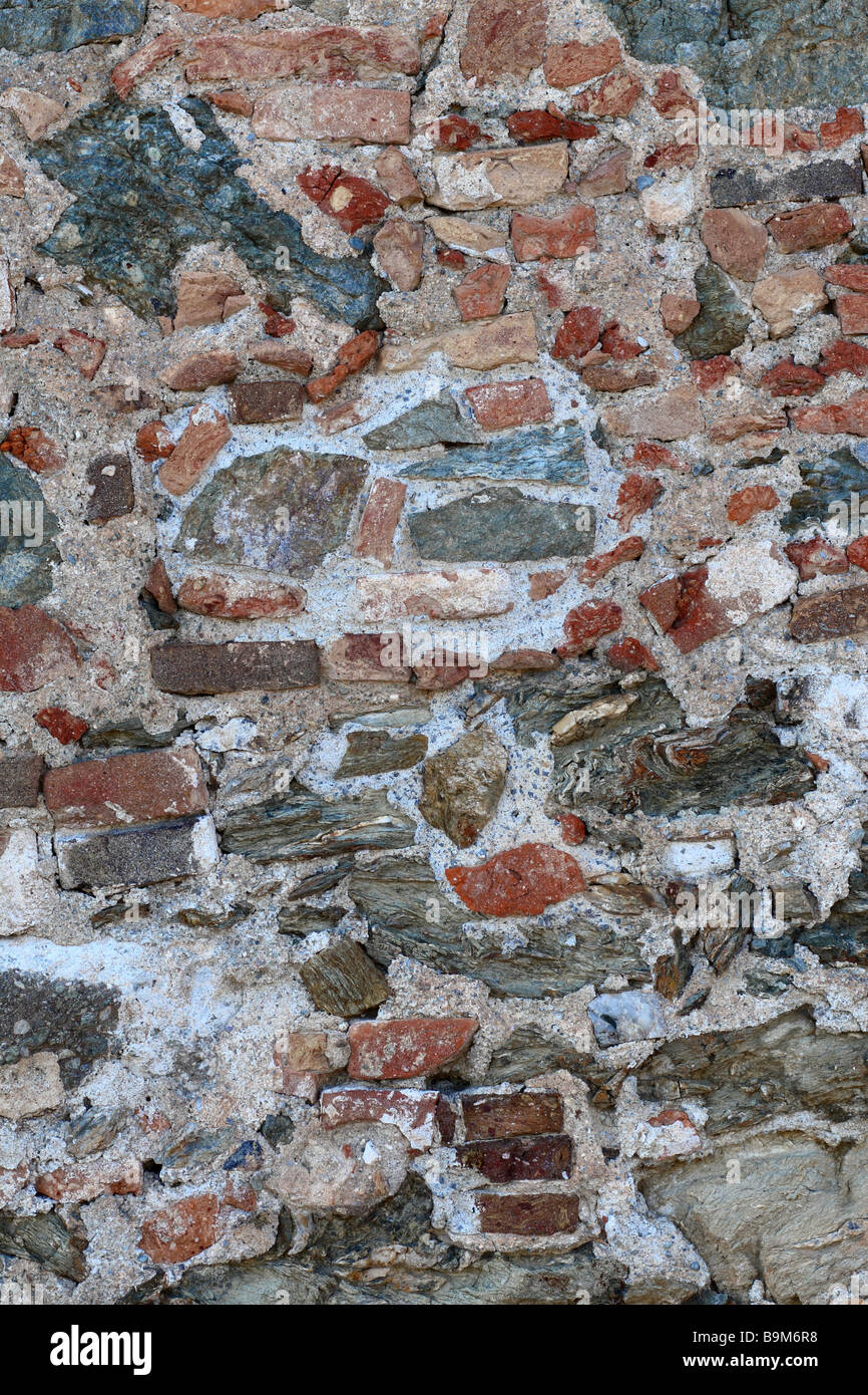 image close up of ancient stone wall texture Stock Photo - Alamy