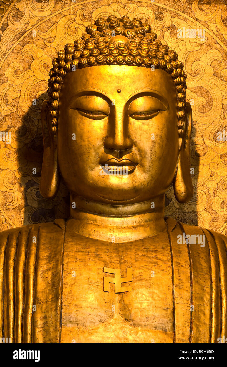 Taiwan, Kaohsiung district, Dashu, Fo Guang Shan Buddhist monastery ...