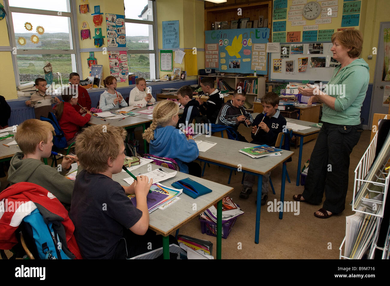 Ireland school classroom hi-res stock photography and images - Alamy
