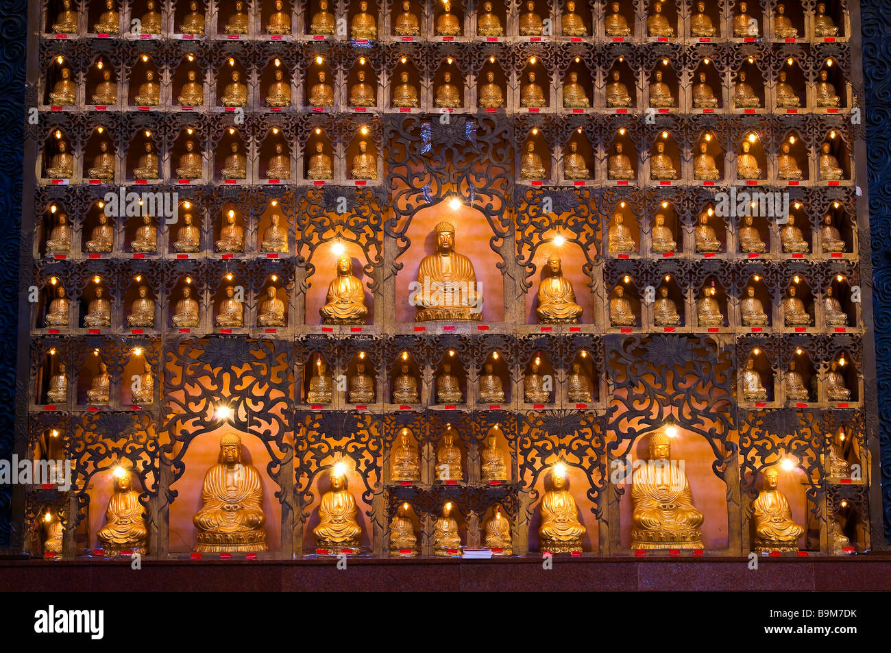 Taiwan, Kaohsiung district, Dashu, Fo Guang Shan Buddhist monastery ...