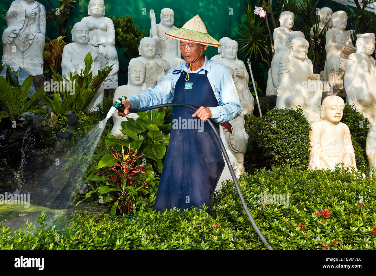 Taiwan, Kaohsiung district, Dashu, Fo Guang Shan Buddhist monastery ...