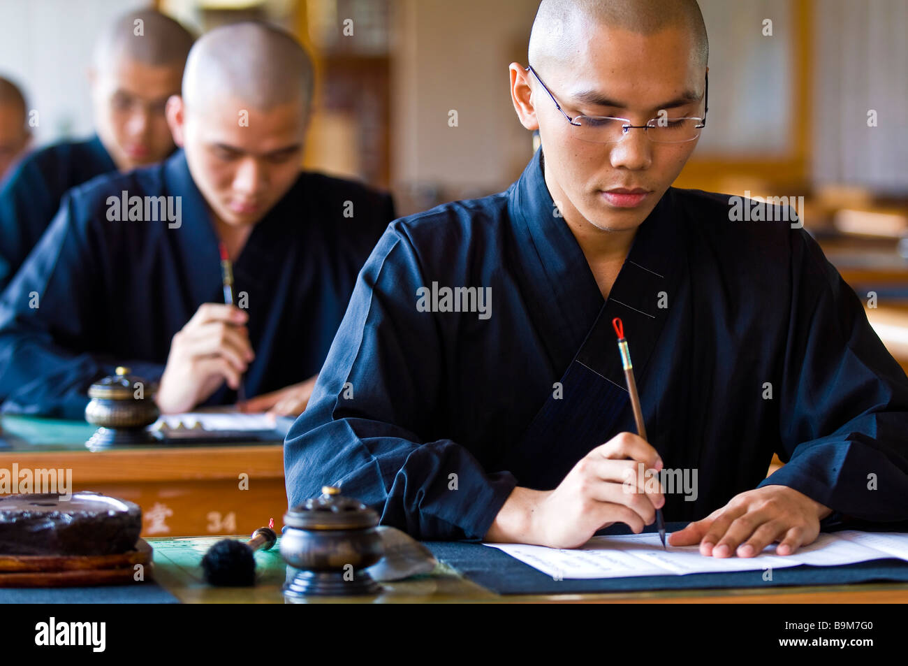 Taiwan, Kaohsiung district, Dashu, Fo Guang Shan Buddhist monastery ...