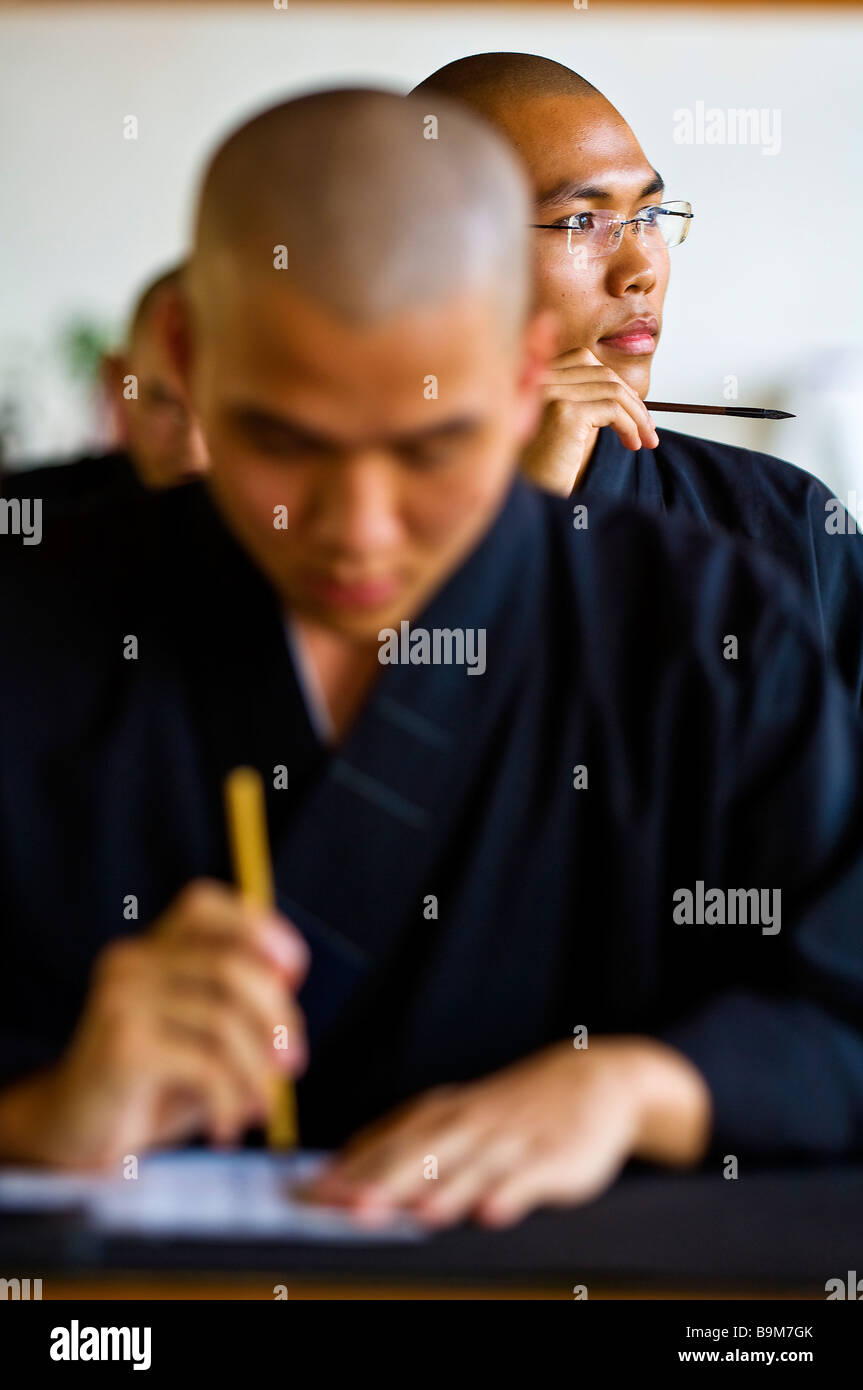 Taiwan, Kaohsiung district, Dashu, Fo Guang Shan Buddhist monastery ...
