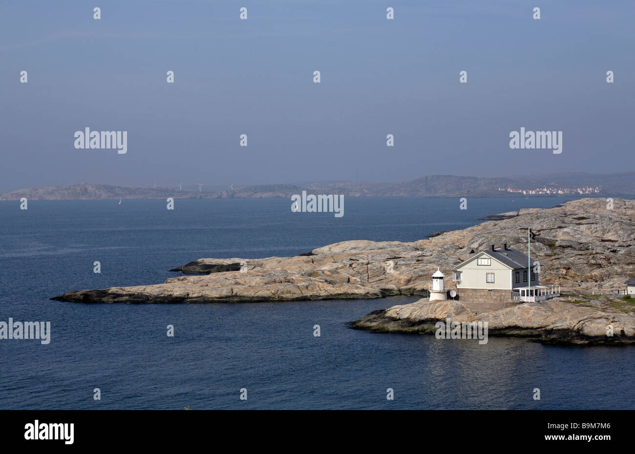 House at the seaside, Marstrand, Sweden Stock Photo - Alamy