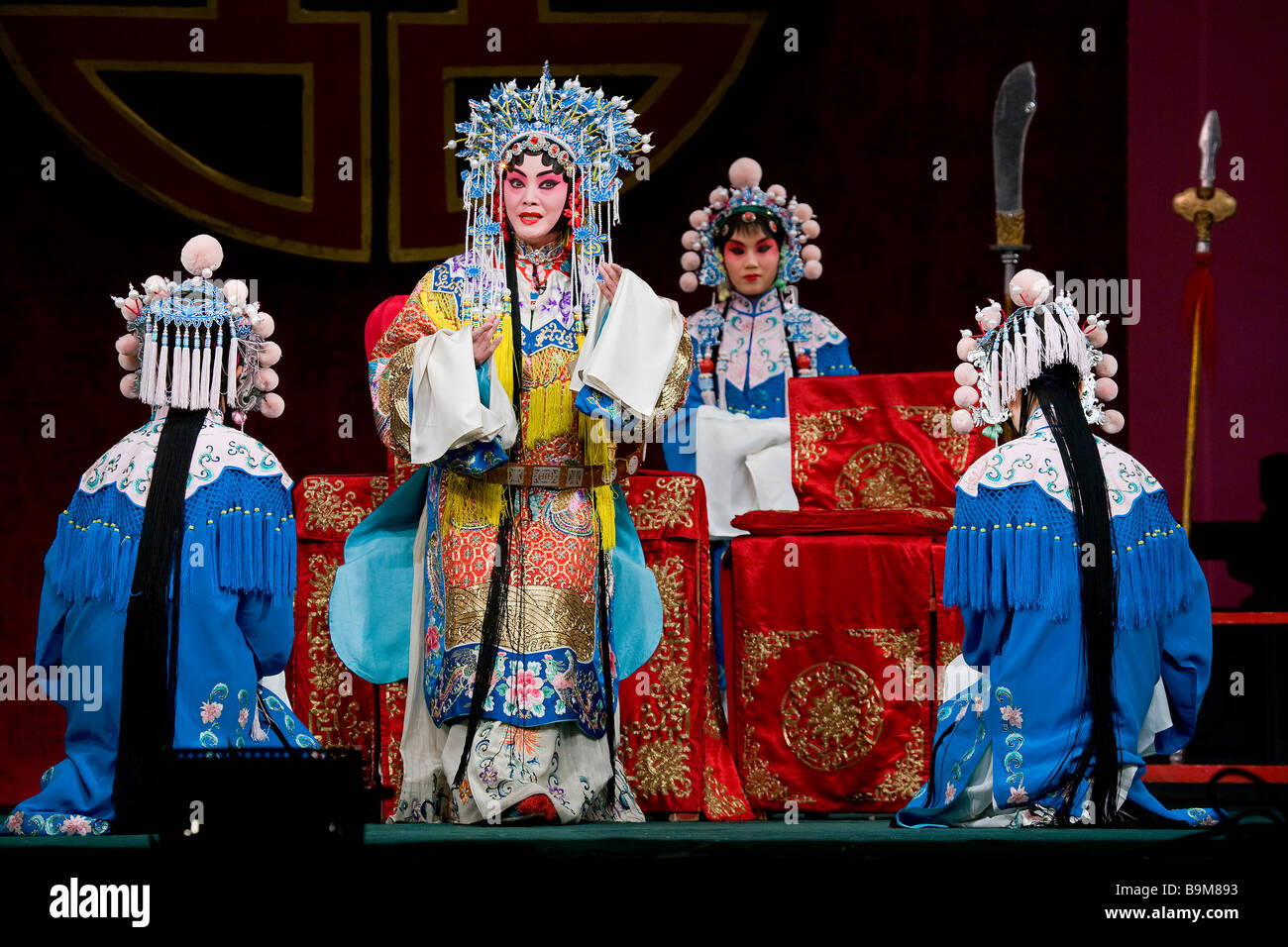 China, Beijing, traditional Beijing Opera Stock Photo - Alamy