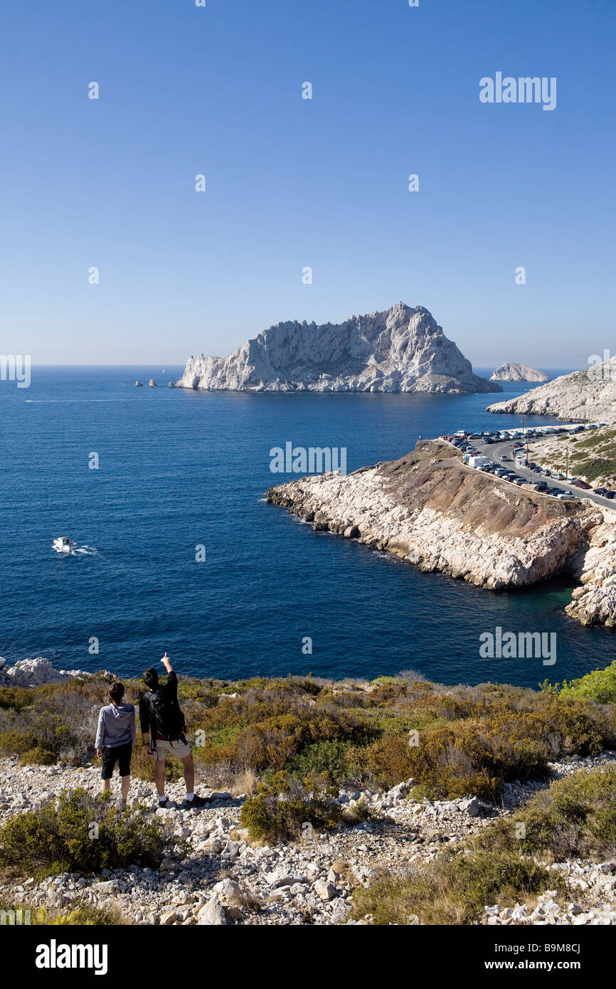 Calanques Callelongue Marseille Provence Cote Dazur Stock Photos ...