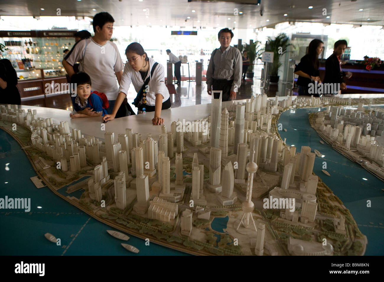 China shanghai town planning model hi-res stock photography and images ...