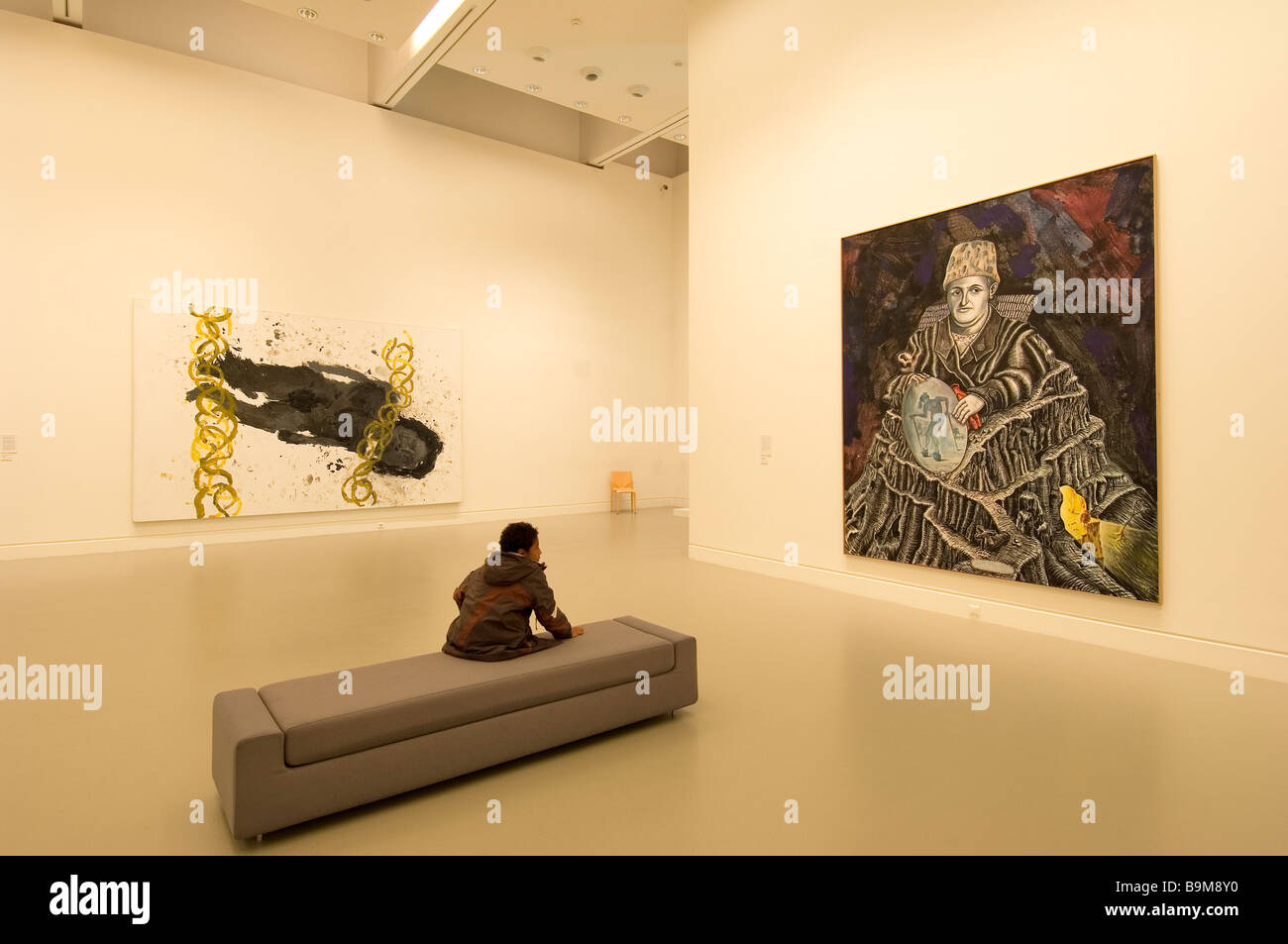 France, Bas Rhin, Strasbourg, the Museum of Modern and Contemporary Art ...