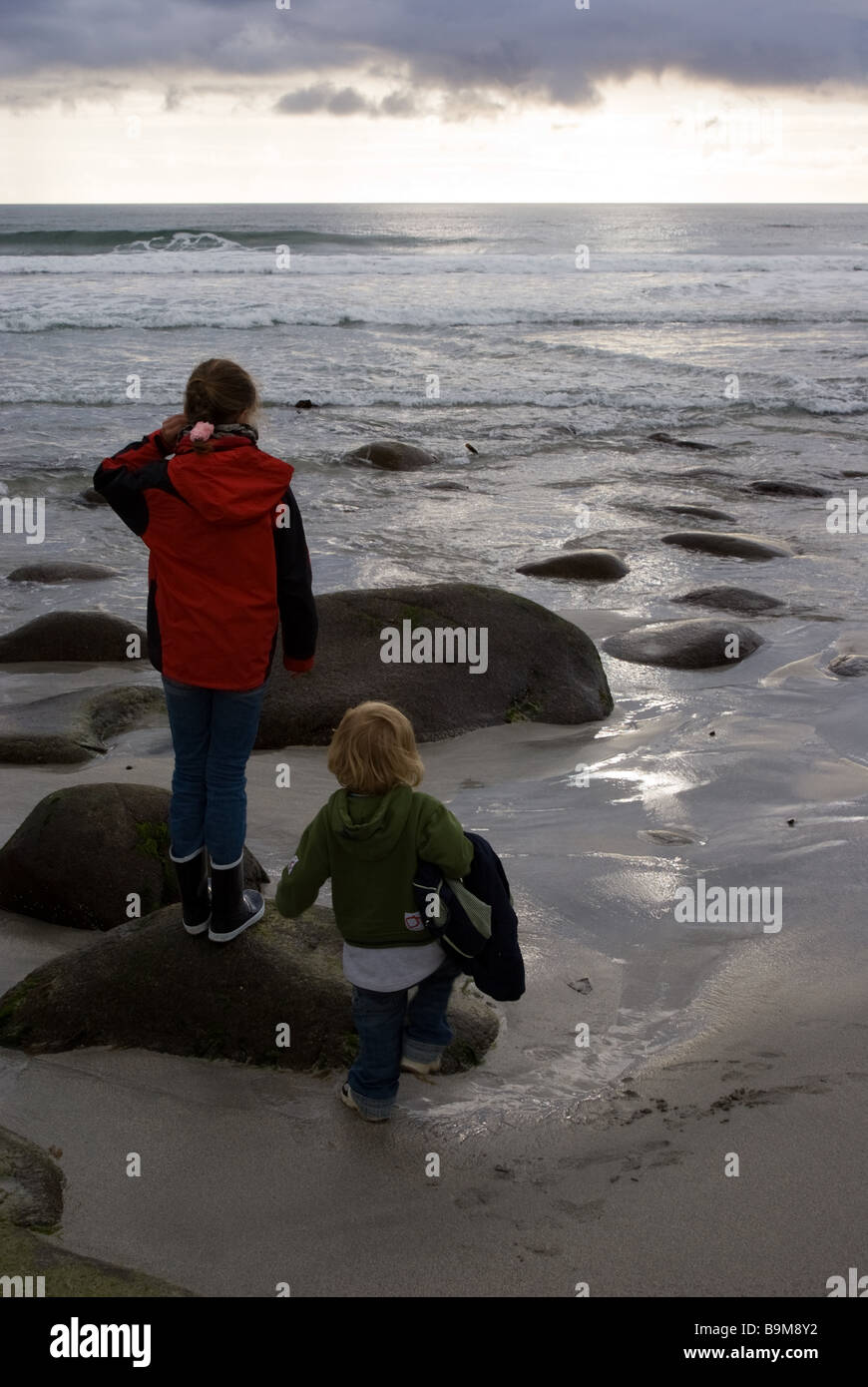 Scandinavia children cold hi-res stock photography and images - Alamy