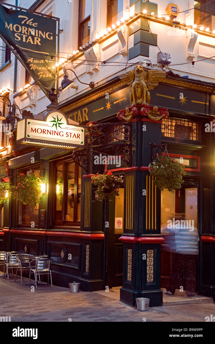 United Kingdom, Northern Ireland, Belfast, downtown, Morning Star Pub ...
