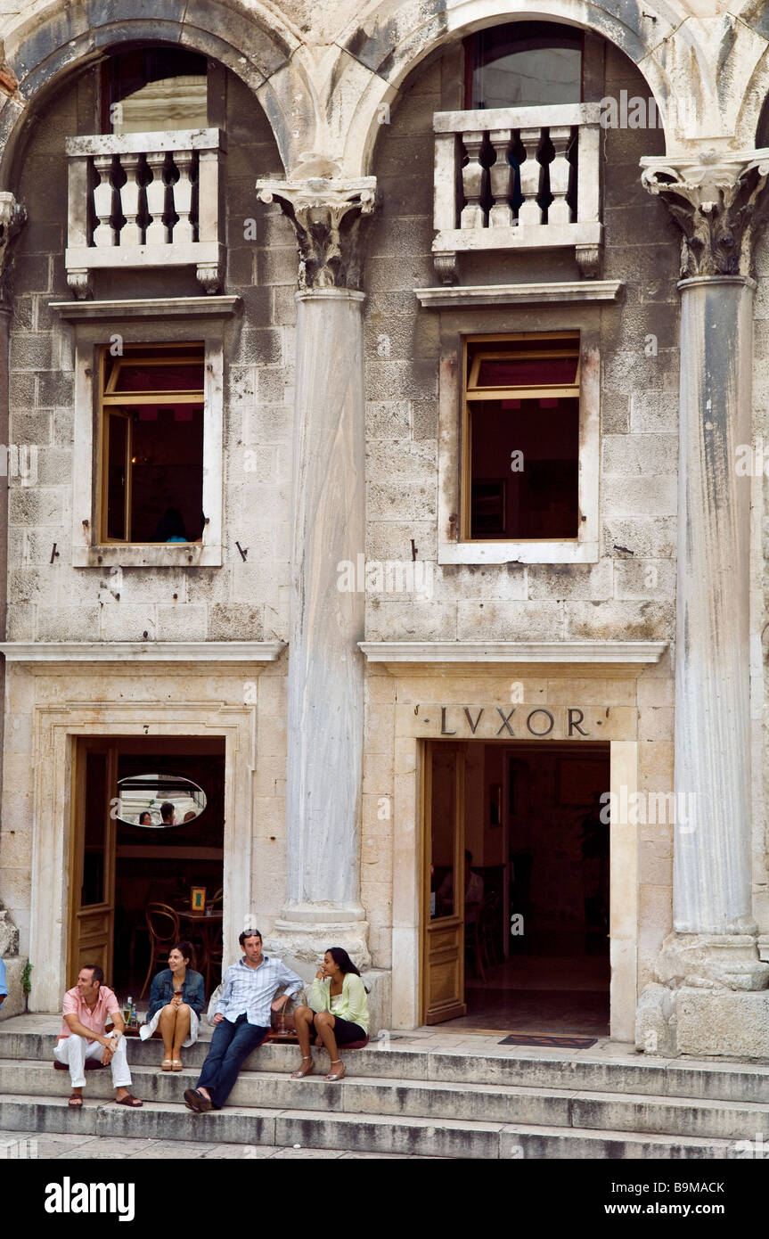 Croatia, Dalmatian coast, Split, old Roman city classified as World ...
