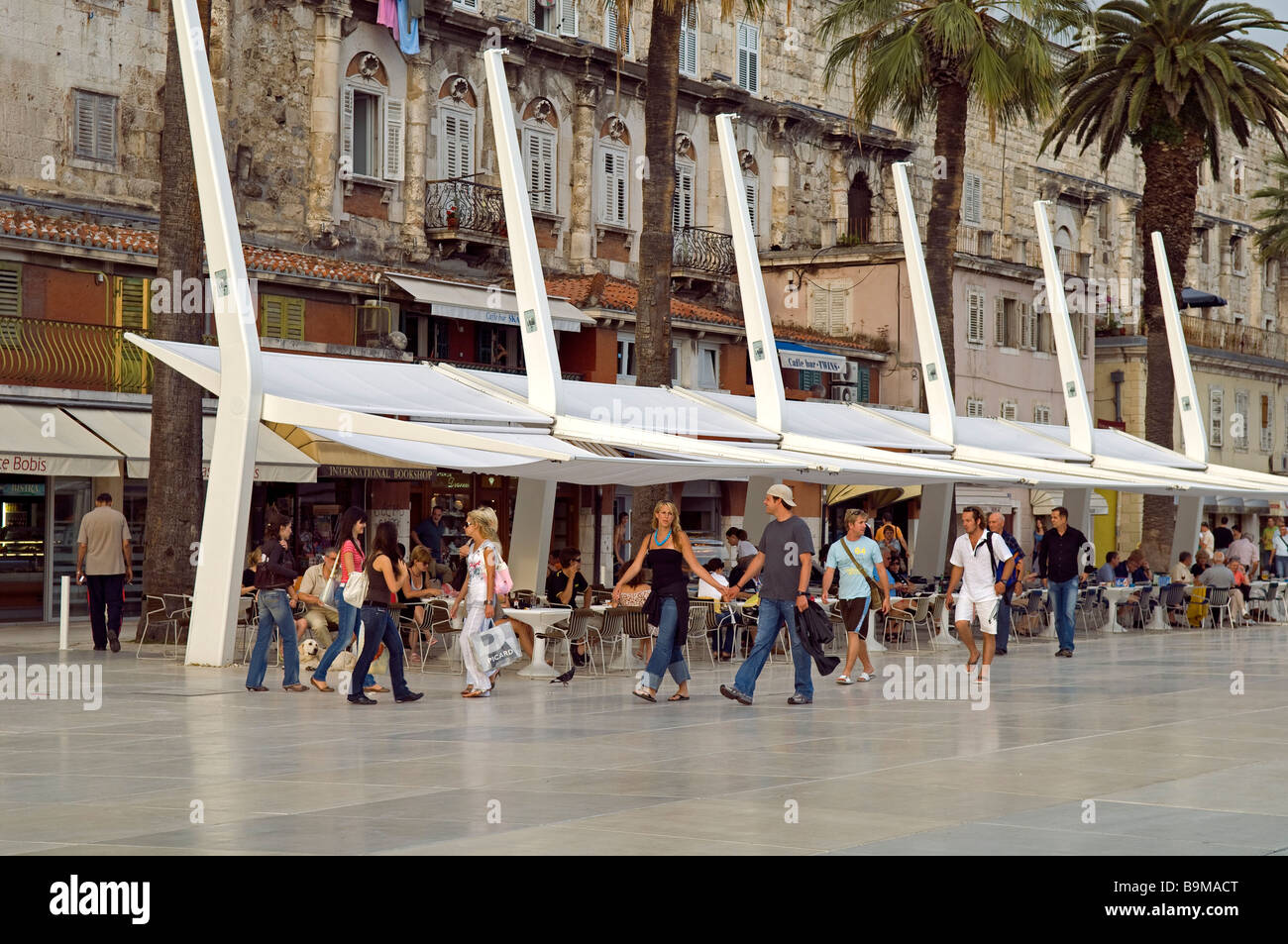 Croatia, Dalmatian coast, Split, old Roman city classified as World ...