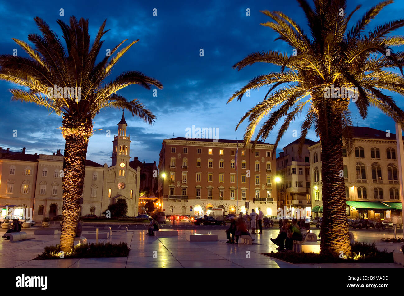 Croatia, Dalmatian coast, Split, old Roman city classified as World ...