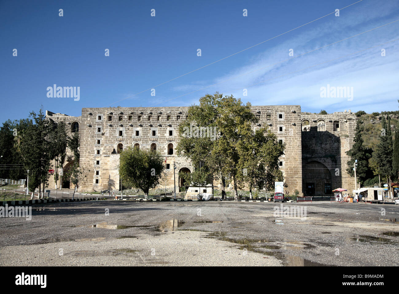 THEATRE EXTERNAL FACADE PAMPHYLIA TURKEY ASPENDOS TURKEY 19 November ...