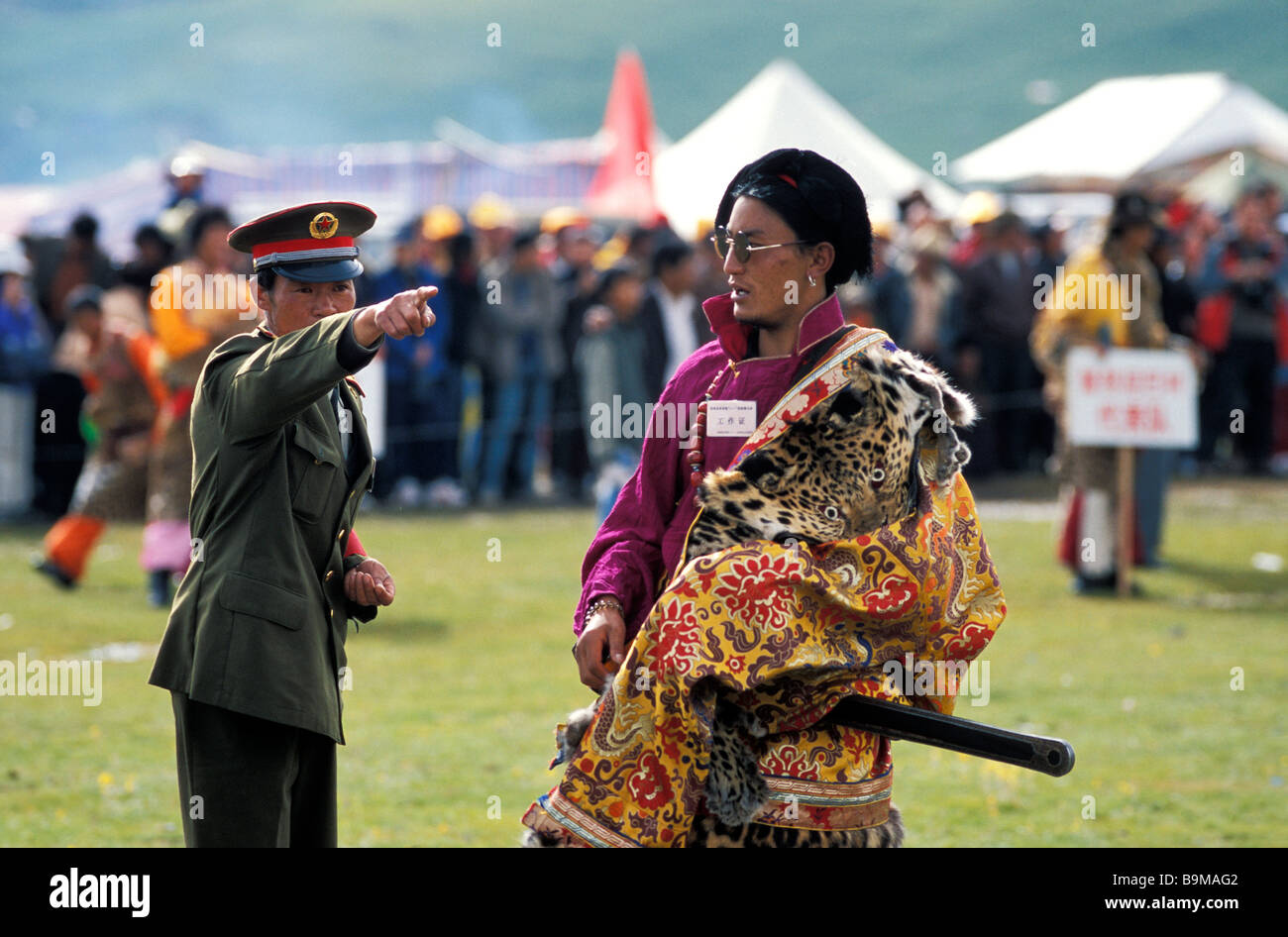 Khampas are the inhabitants of the kham region hi-res stock photography ...
