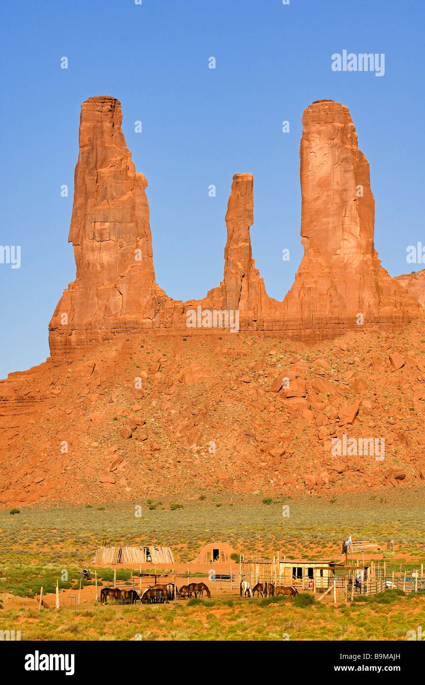United States, Utah, Monument Valley, Totem Pole Stock Photo - Alamy
