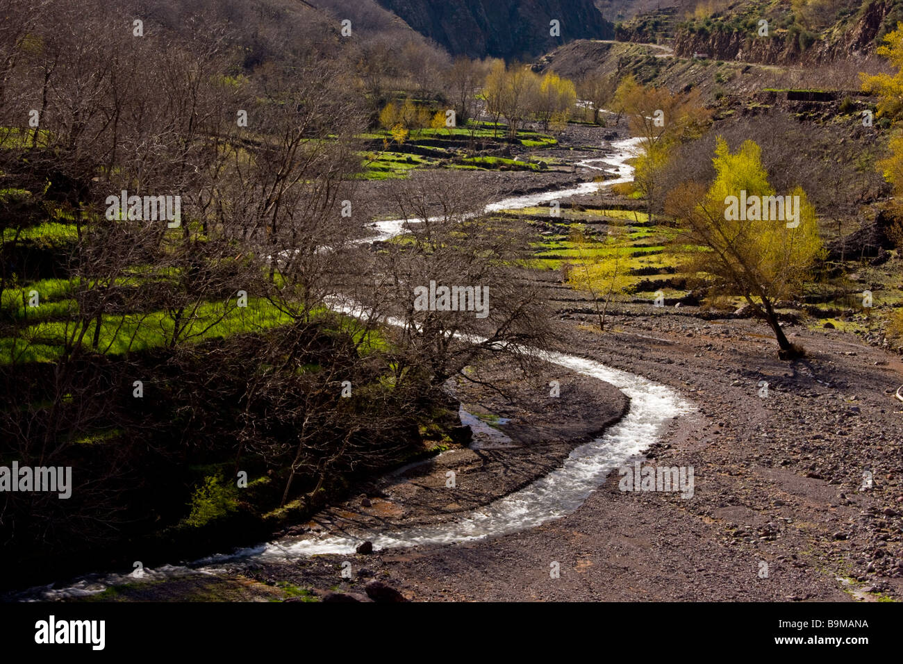 Imlil in atlas mountains hi-res stock photography and images - Alamy